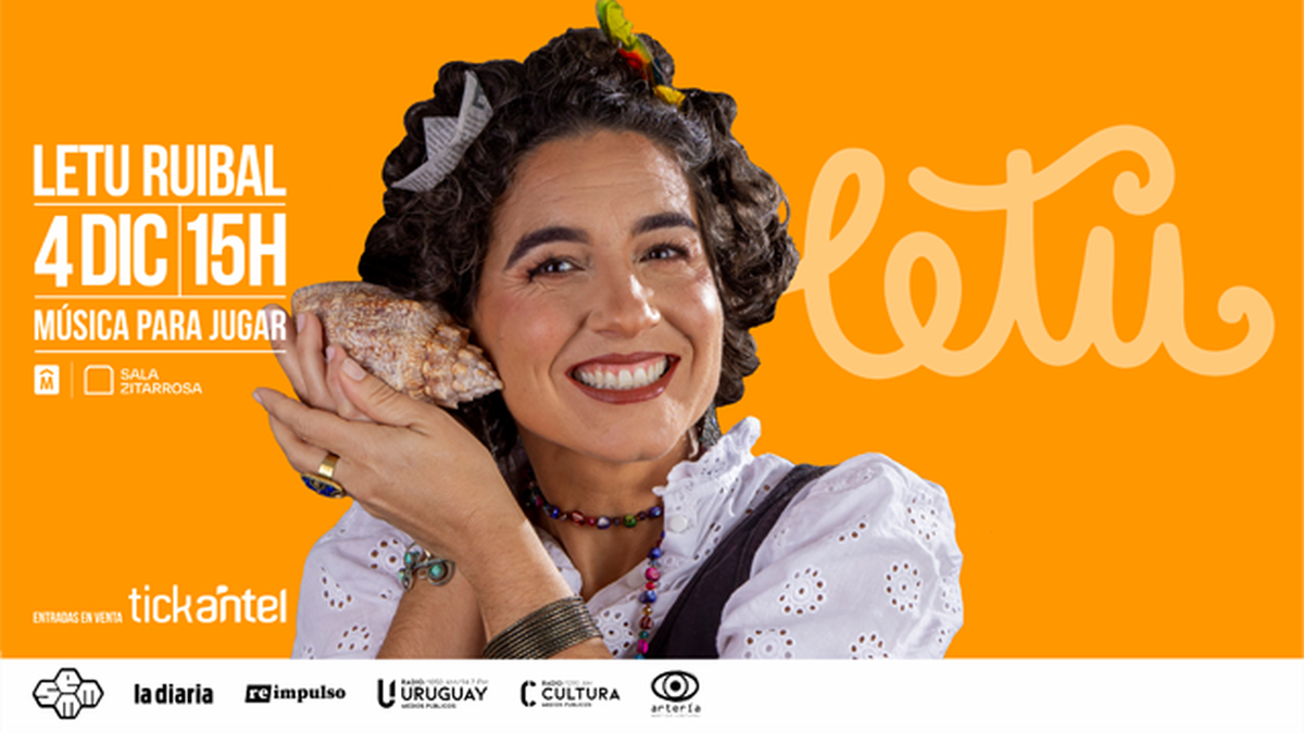 Letu Ruibal presenta su disco Agua en Espiral