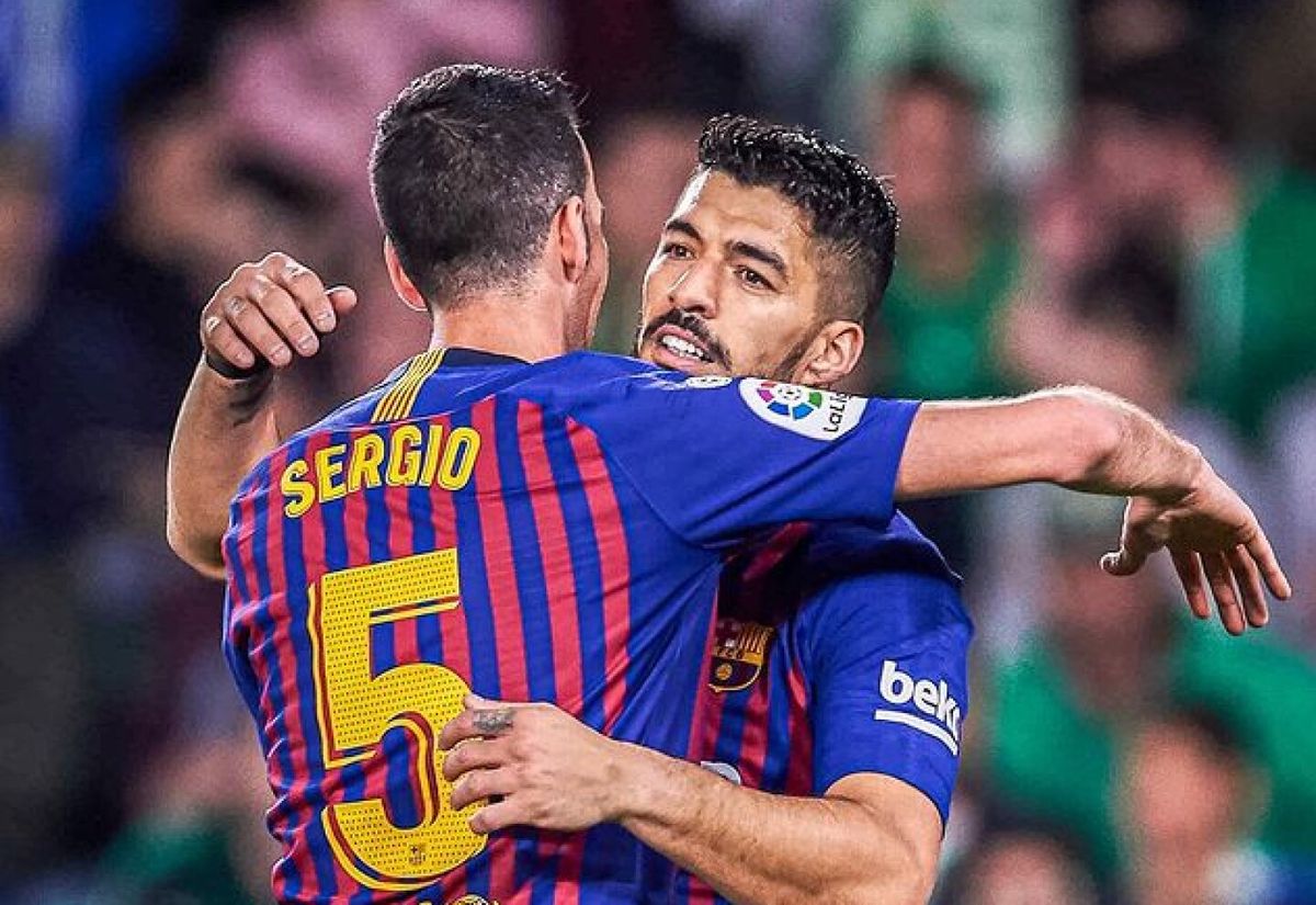El mensaje de Luis Suárez tras el anuncio de Sergio Busquets
