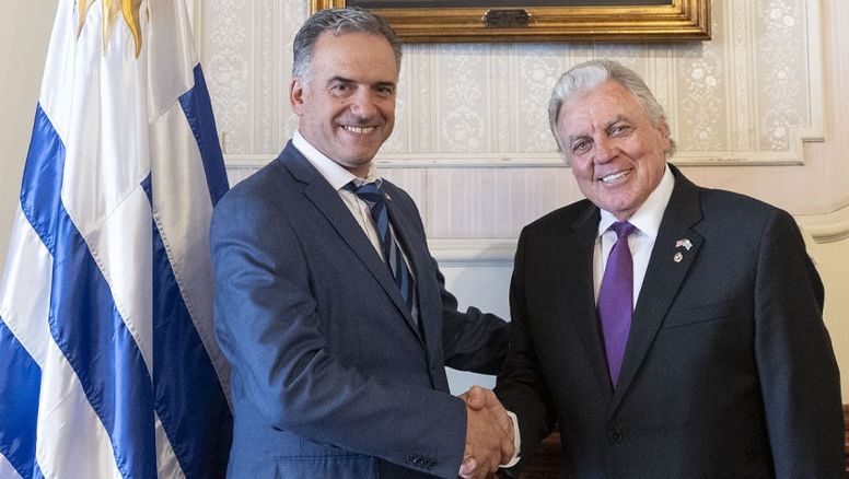 Orsi recibe este jueves al embajador de EEUU, Lou Rinaldi, a pedido del ...