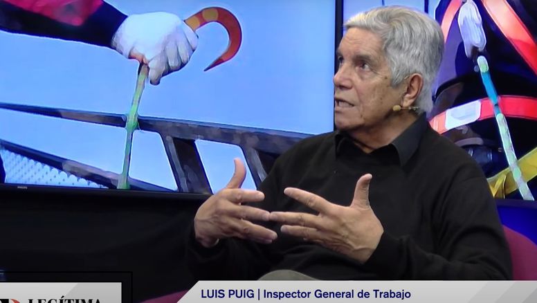 Luis Puig, inspector Nacional de Trabajo, considera necesario discutir ...