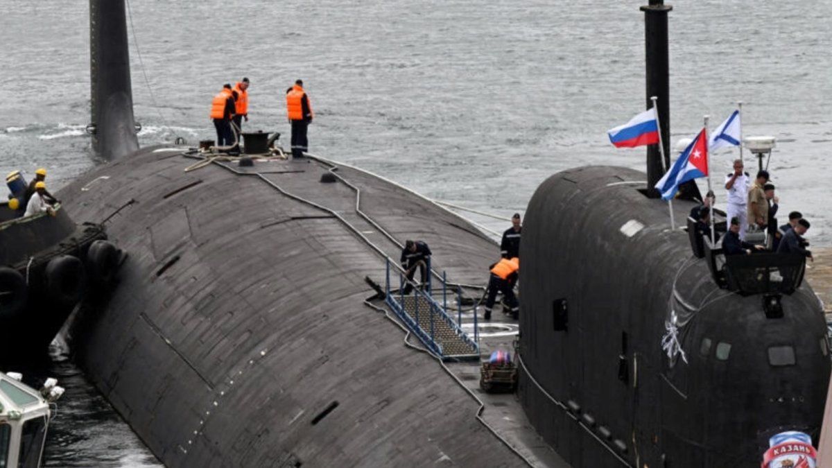 Submarino ruso de propulsión nuclear Kazán se encuentra en Cuba: ¿Con ...