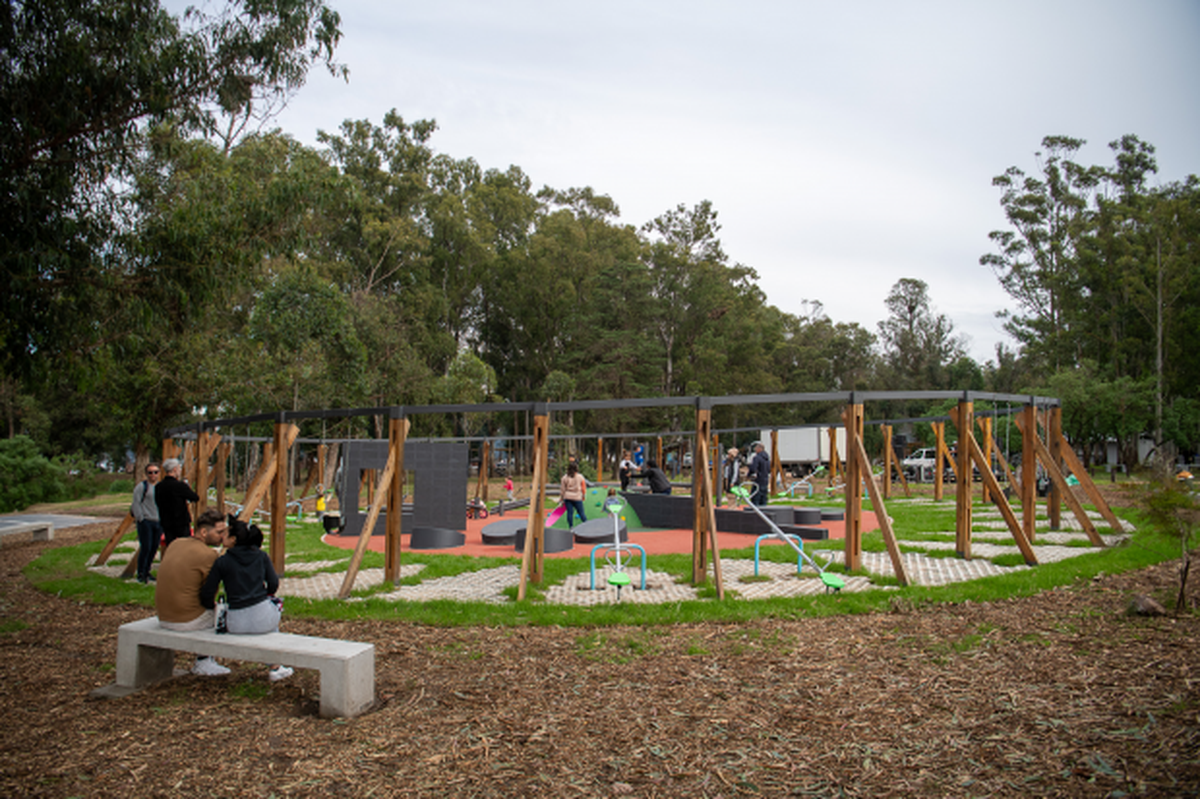 Así quedó el parque Punta Espinillo luego de la renovación