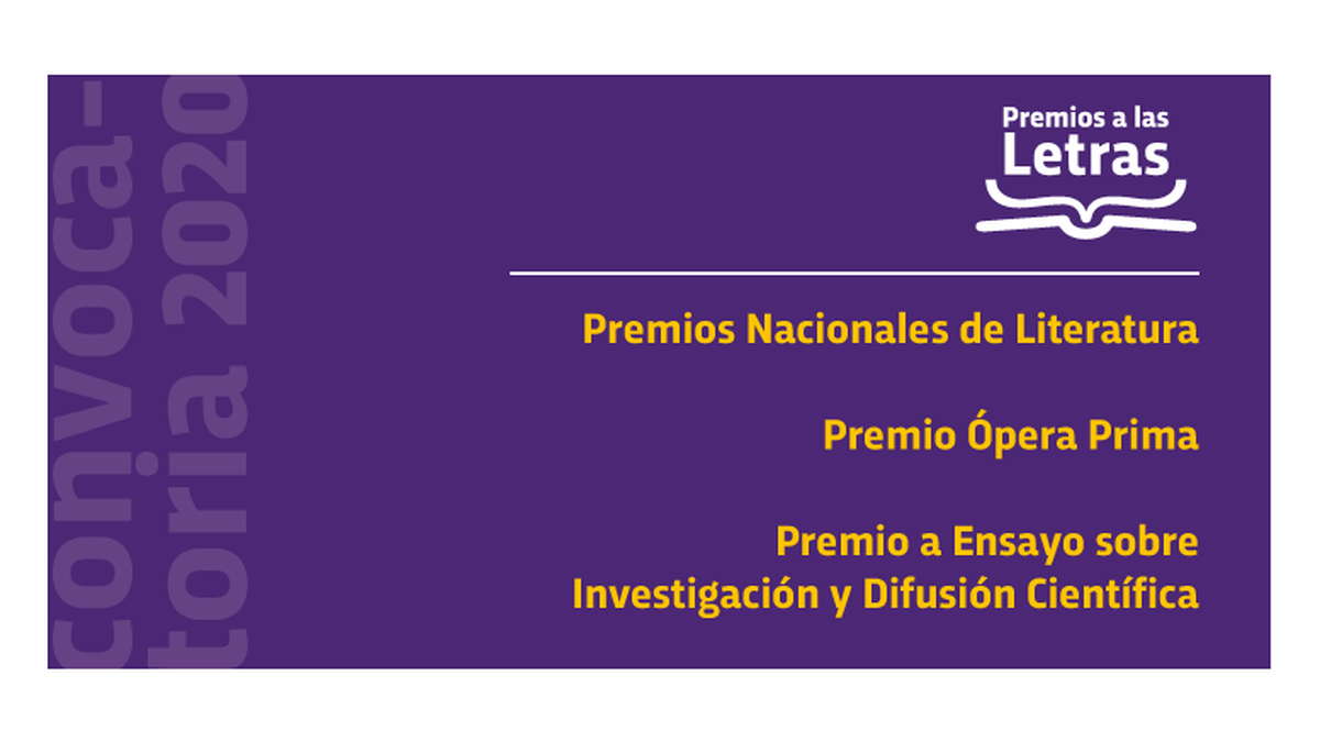 Premios a las Letras 2020