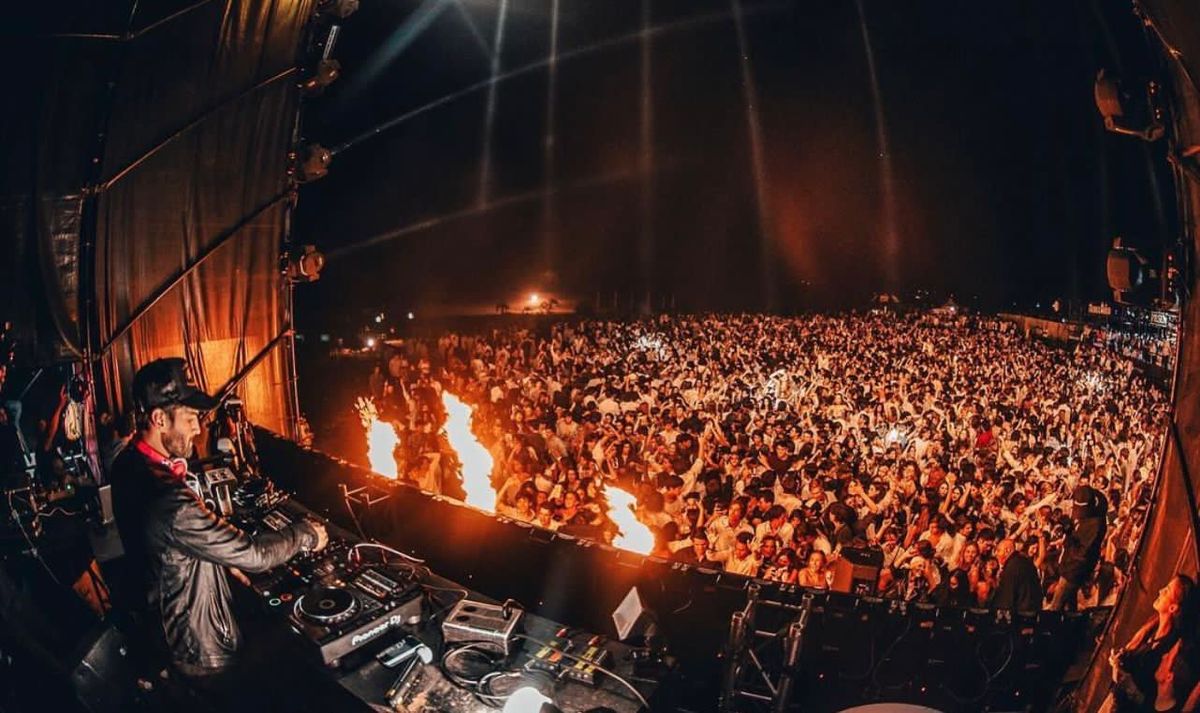 El Seba Marset y sus megaeventos bailables y gastronómicos